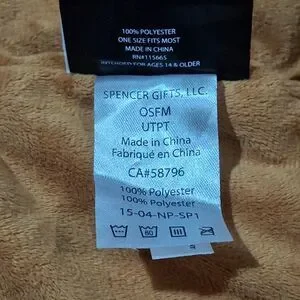 Spencer Gifts | Accessories | Fnaf Freddy Fazbear Plush Hood Scarf ...
